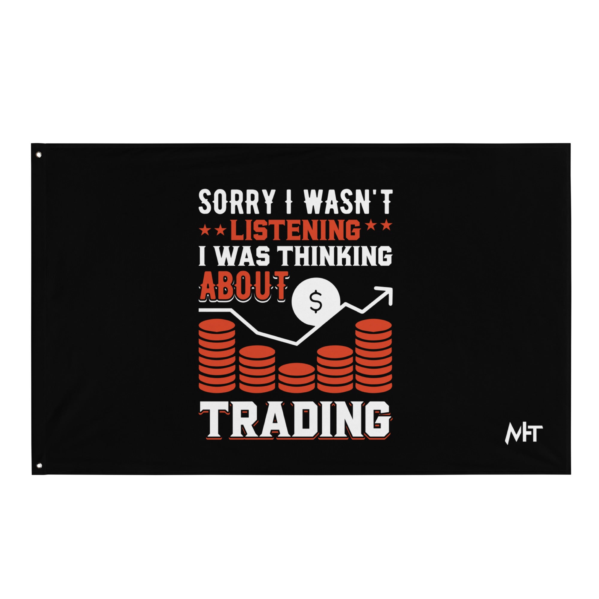 I am not Listening; I am Thinking about Trading - Flag – MyHackerTech
