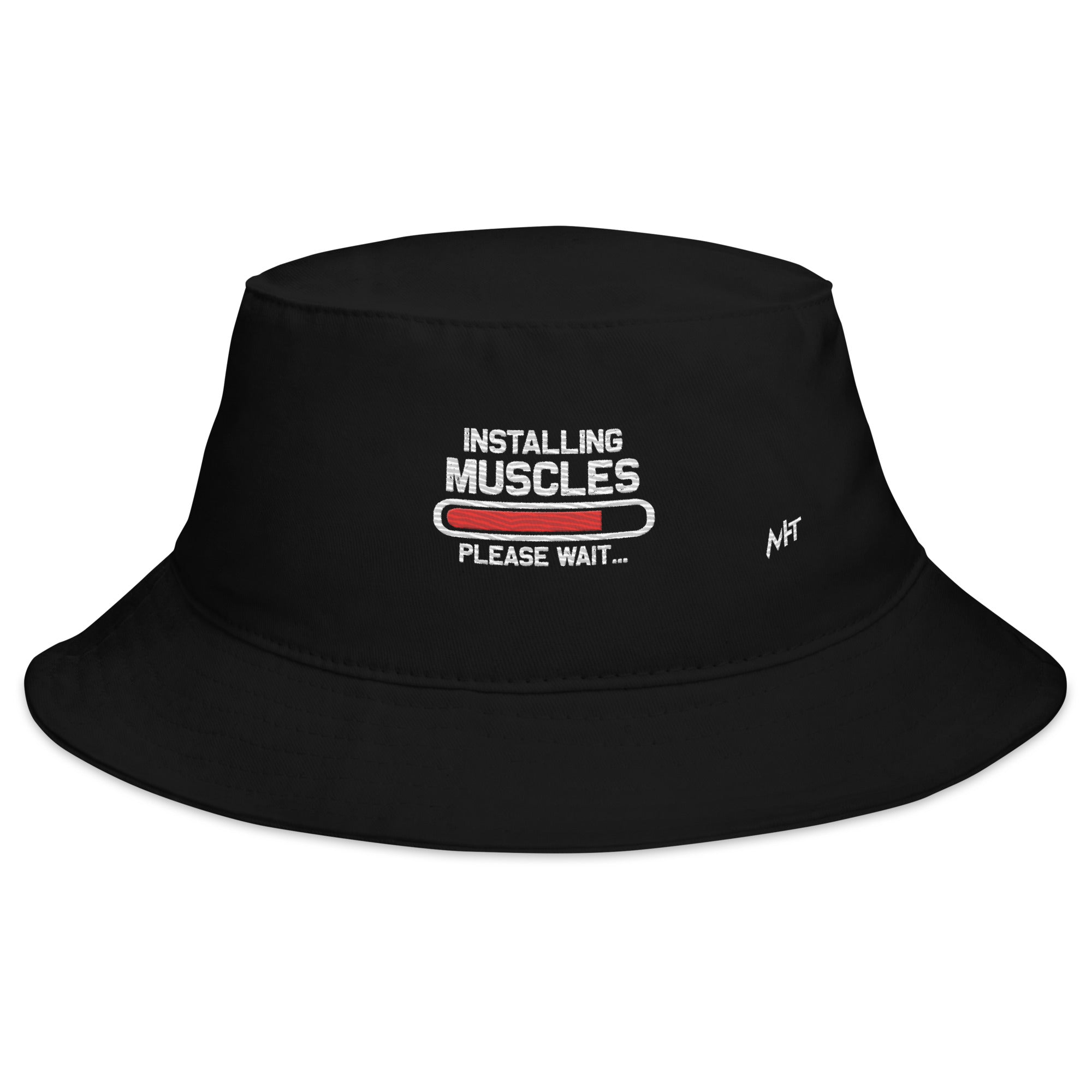 Installing Muscles Please Wait.... - Bucket Hat – MyHackerTech