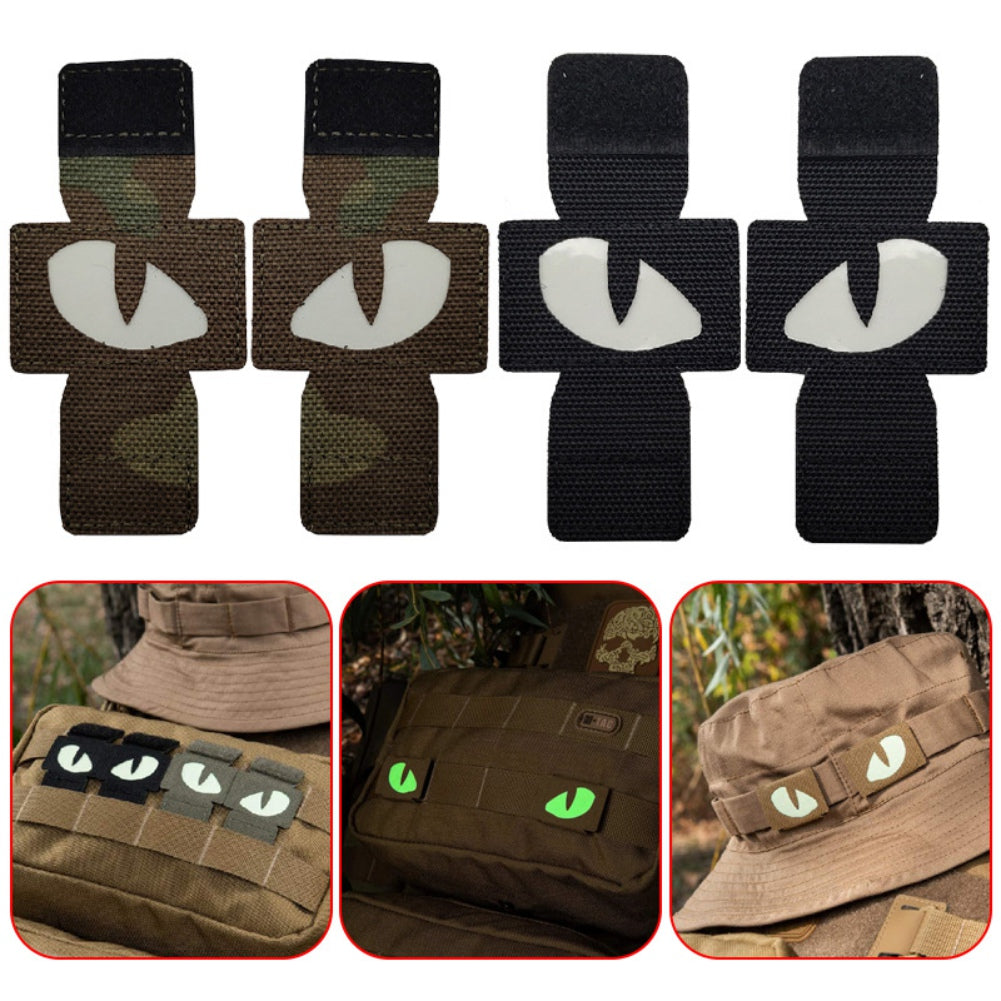 (PAIR) Tactical "Cat Eyes" Patches – MyHackerTech