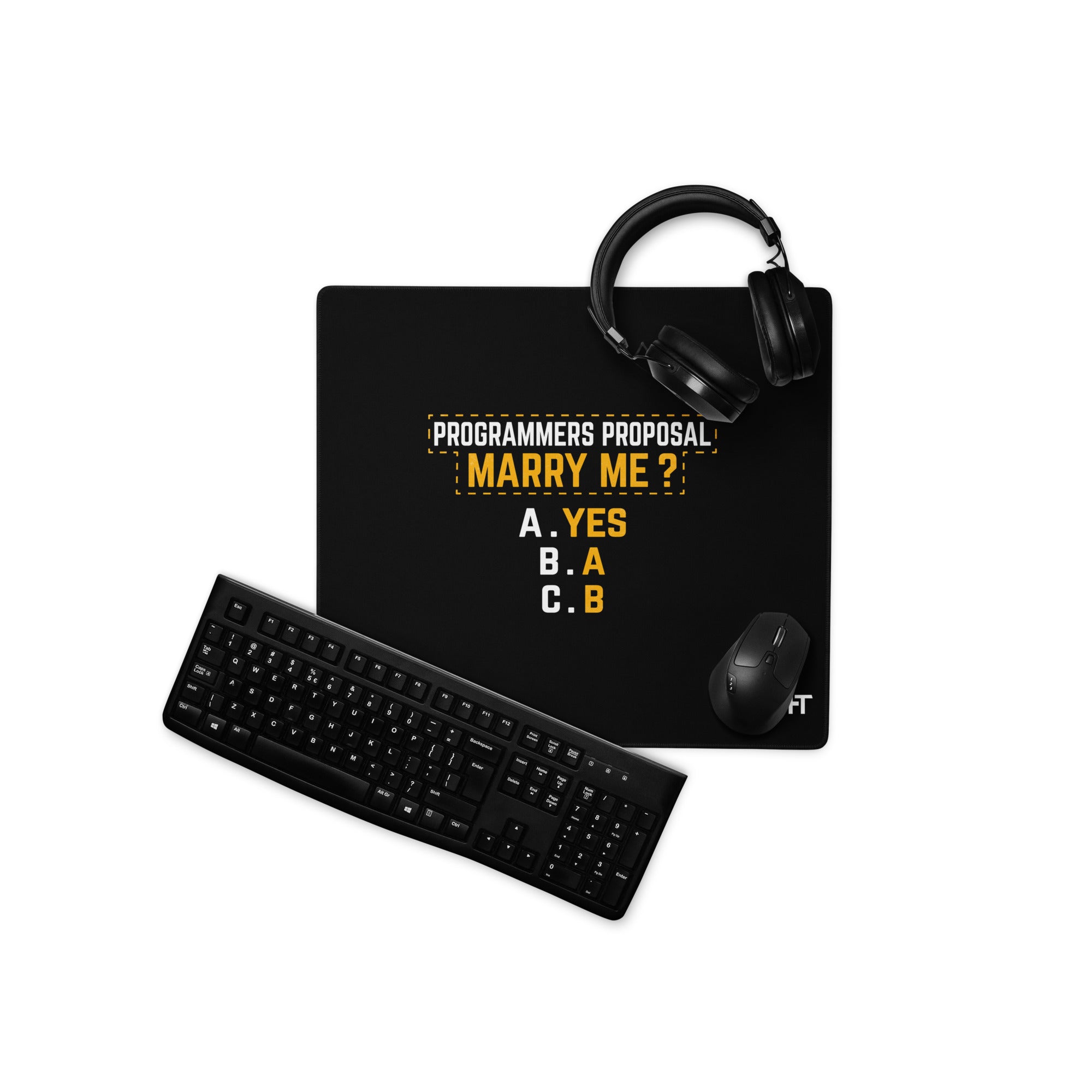 Programmers' Proposal - Desk Mat – MyHackerTech