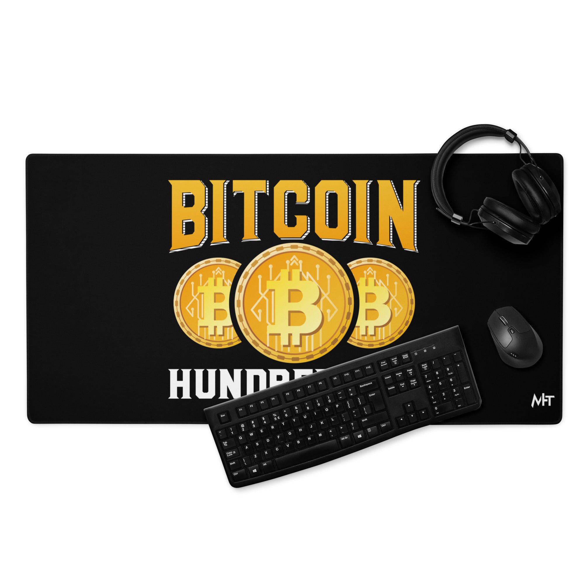 Bitcoin Hundredaire - Desk mat – MyHackerTech