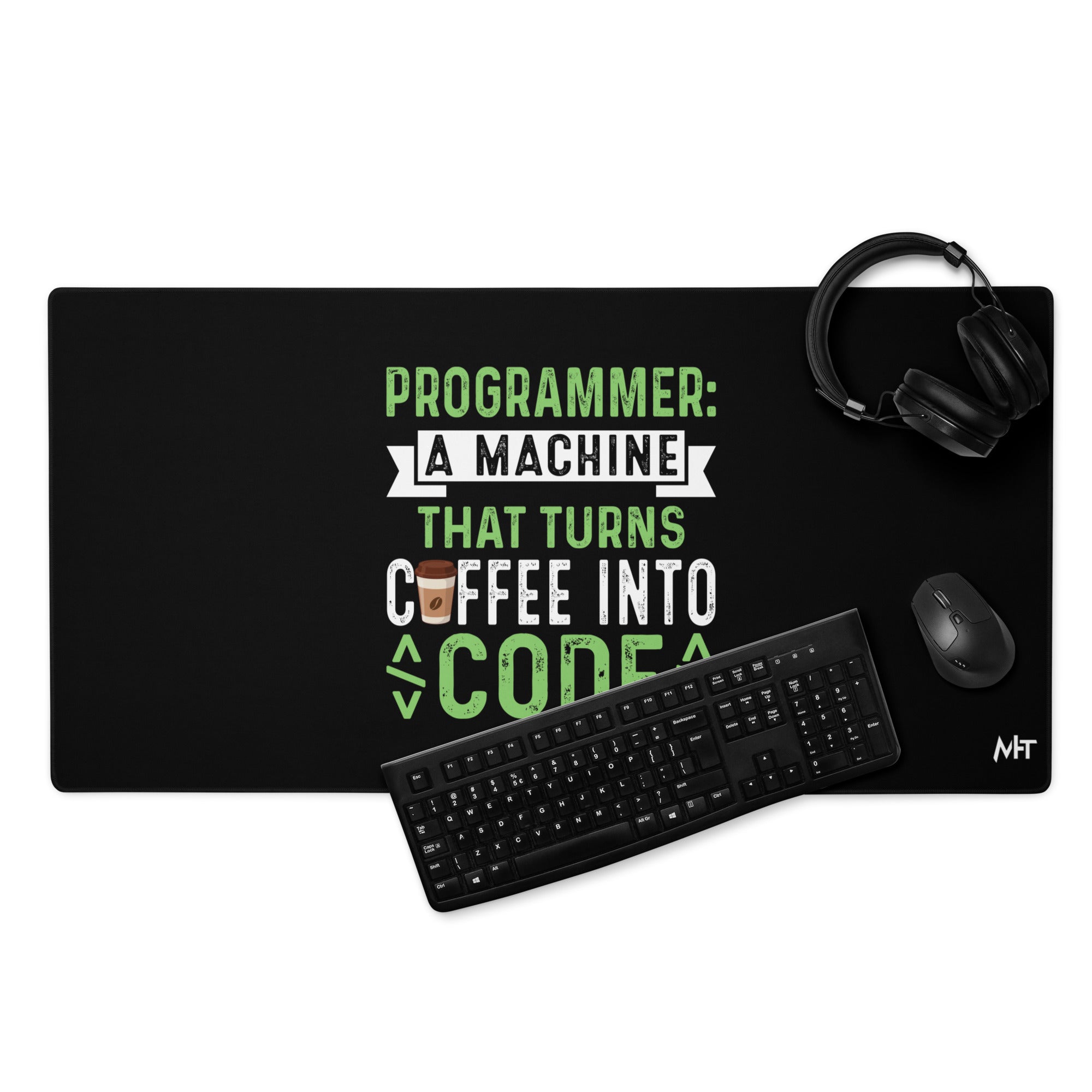 Programmer Def Green Desk Mat – MyHackerTech