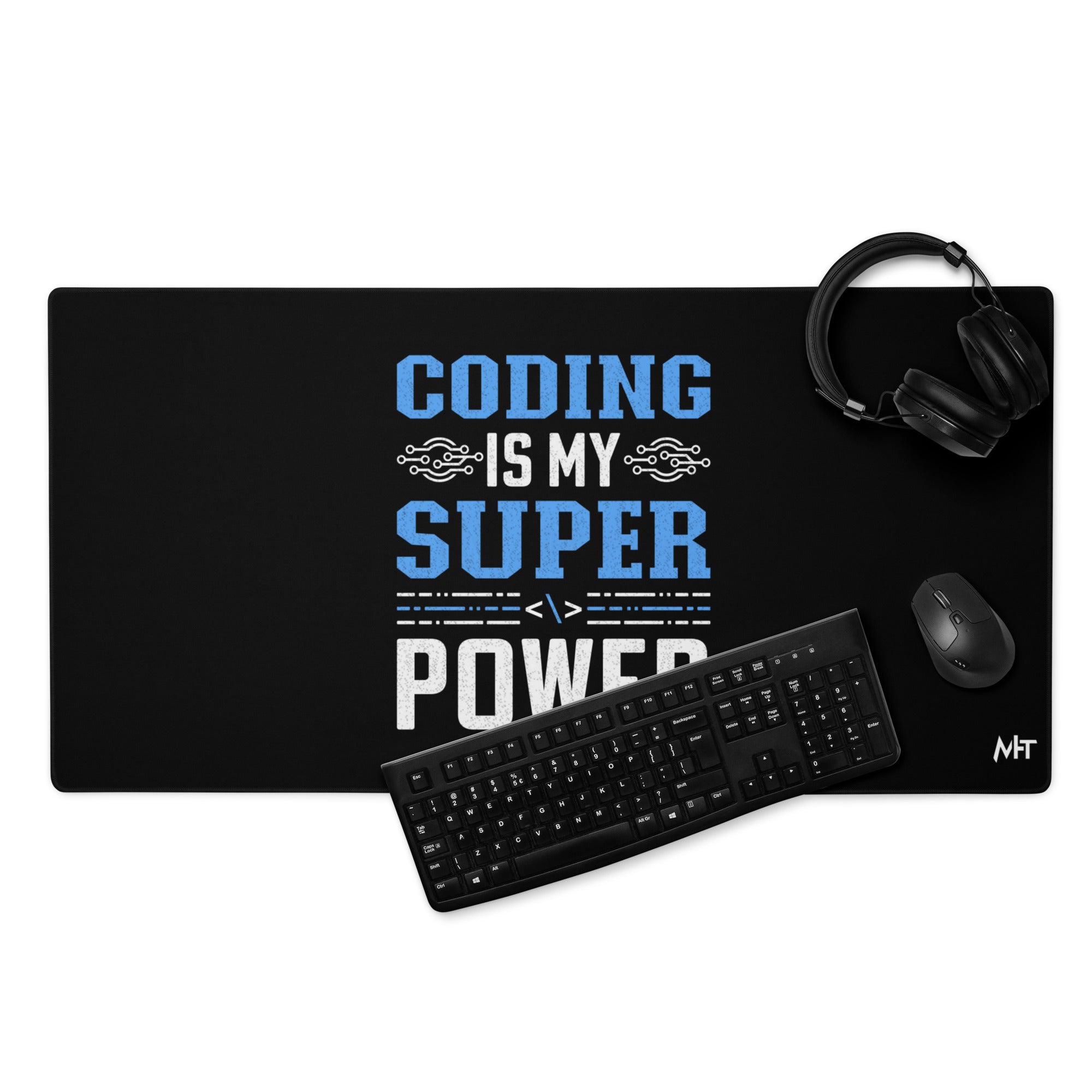 Coding is My Super Power Desk Mat – MyHackerTech
