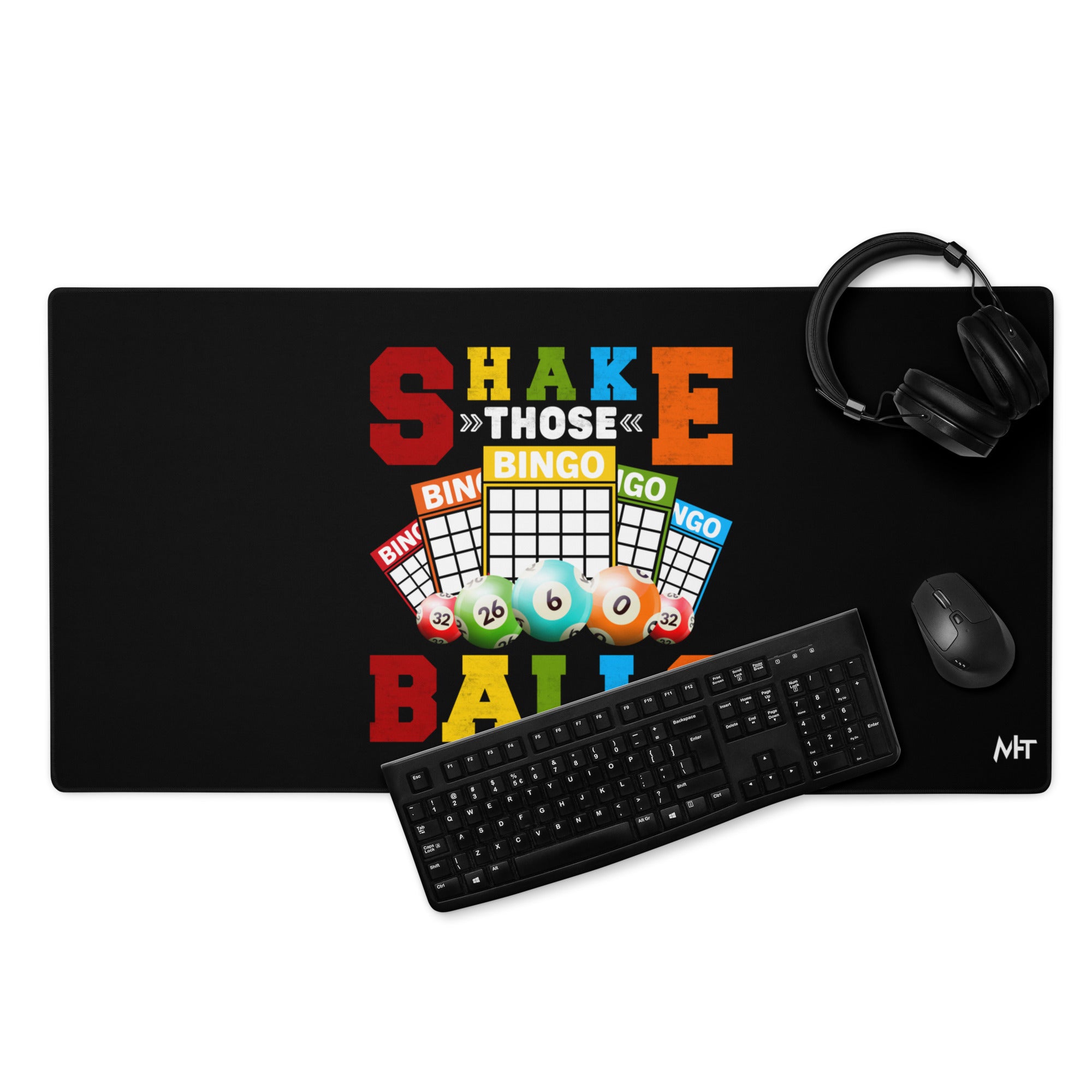 Shake those Bingo Balls - Desk Mat – MyHackerTech
