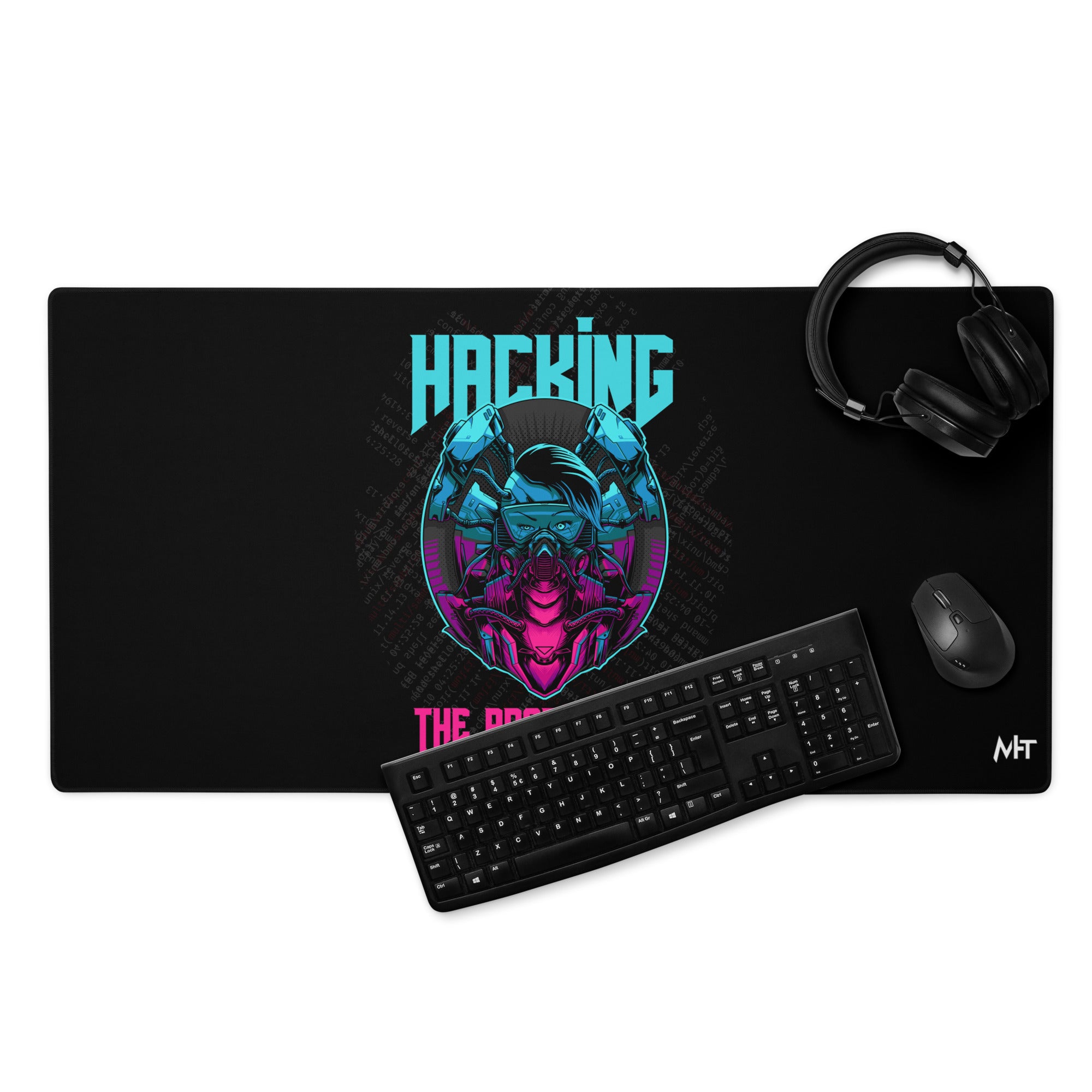 Hacking the apocalypse V2- Desk Mat – MyHackerTech