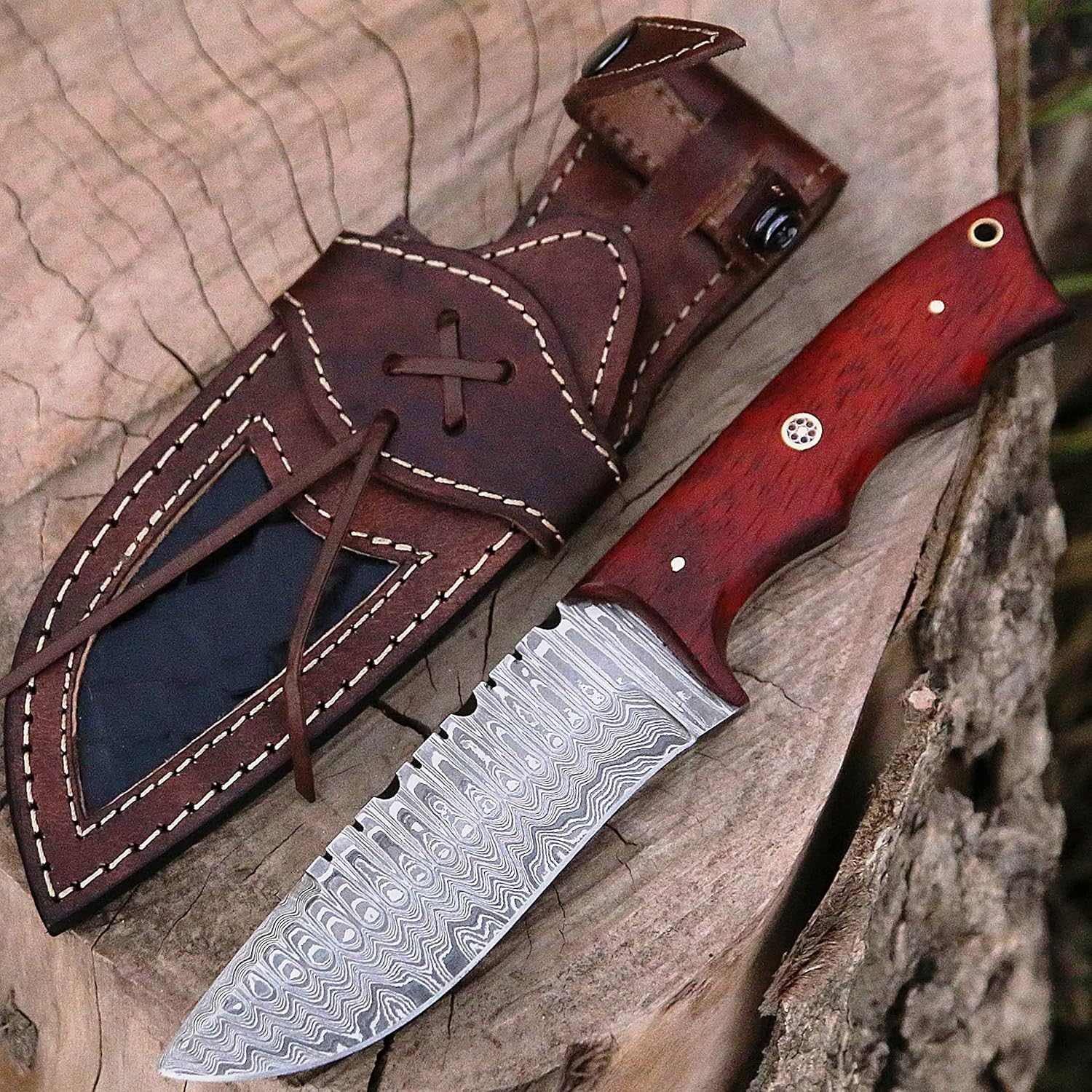 Custom_Handmade_Damascus_Steel_Skinner_Knife_with_Padauk_Wood_Handle_4 ...