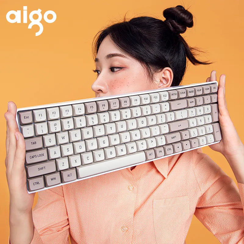 Aigo A100 Gaming Mechanical Keyboard 2.4G Wireless – MyHackerTech