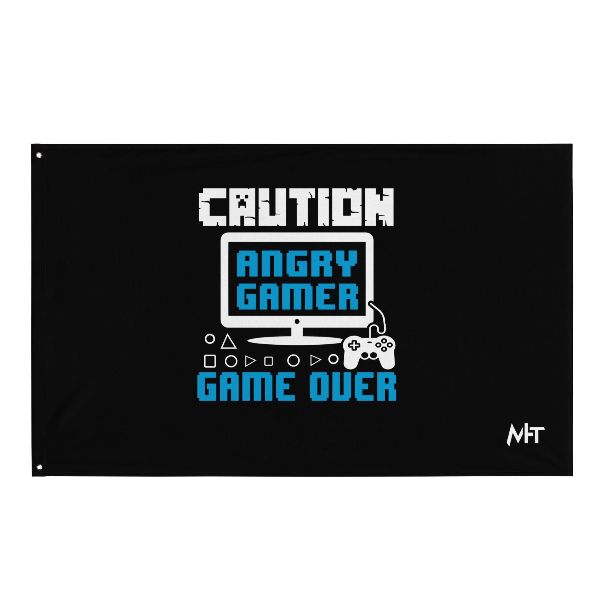 Caution! Angry Gamer Flag – MyHackerTech