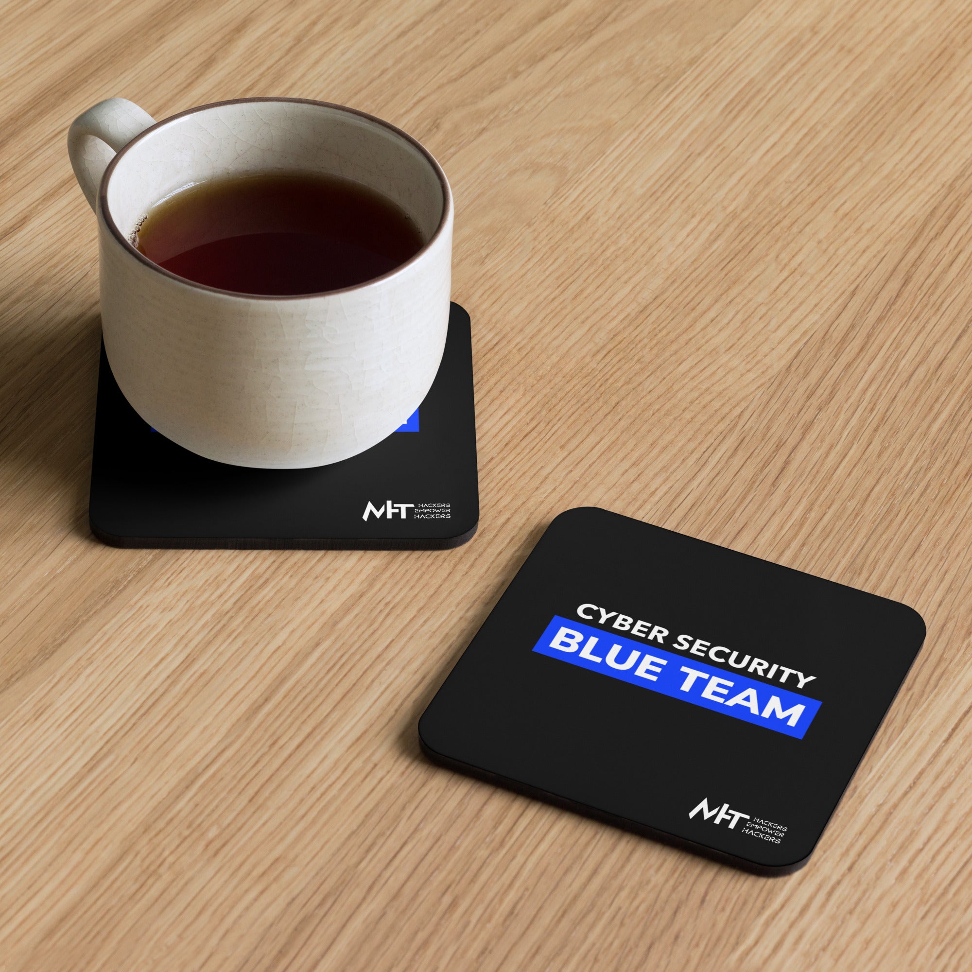 Cyber Security Blue Team V11 - Cork-back coaster – MyHackerTech