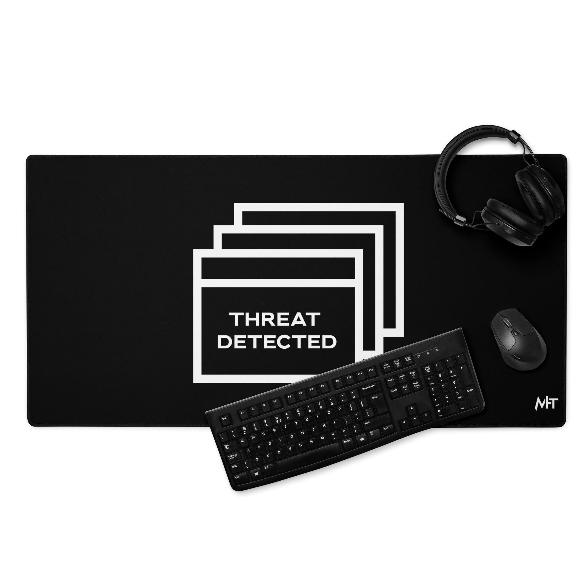 Threat Detected Desk Mat – MyHackerTech