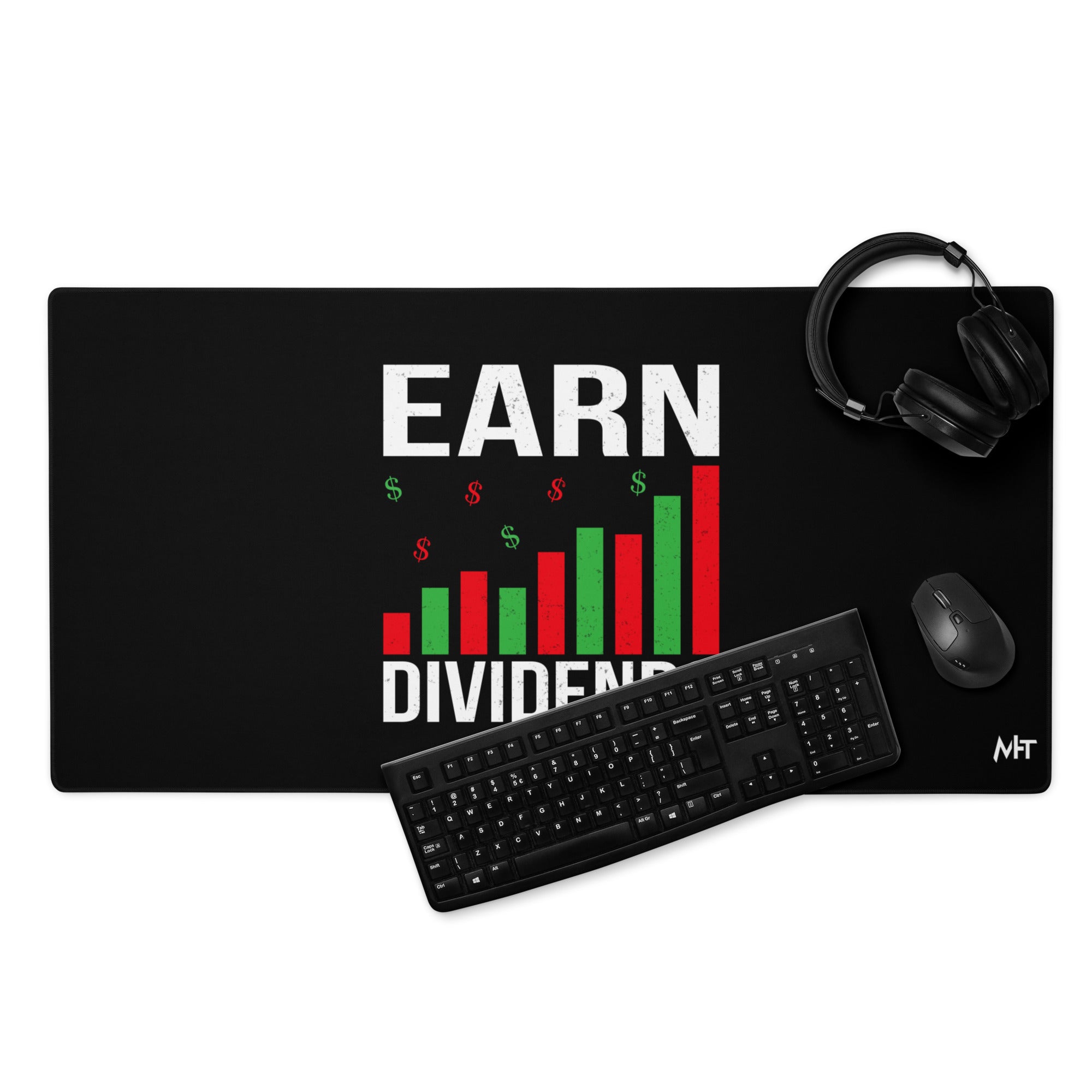 Earn Dividends - Desk Mat – MyHackerTech