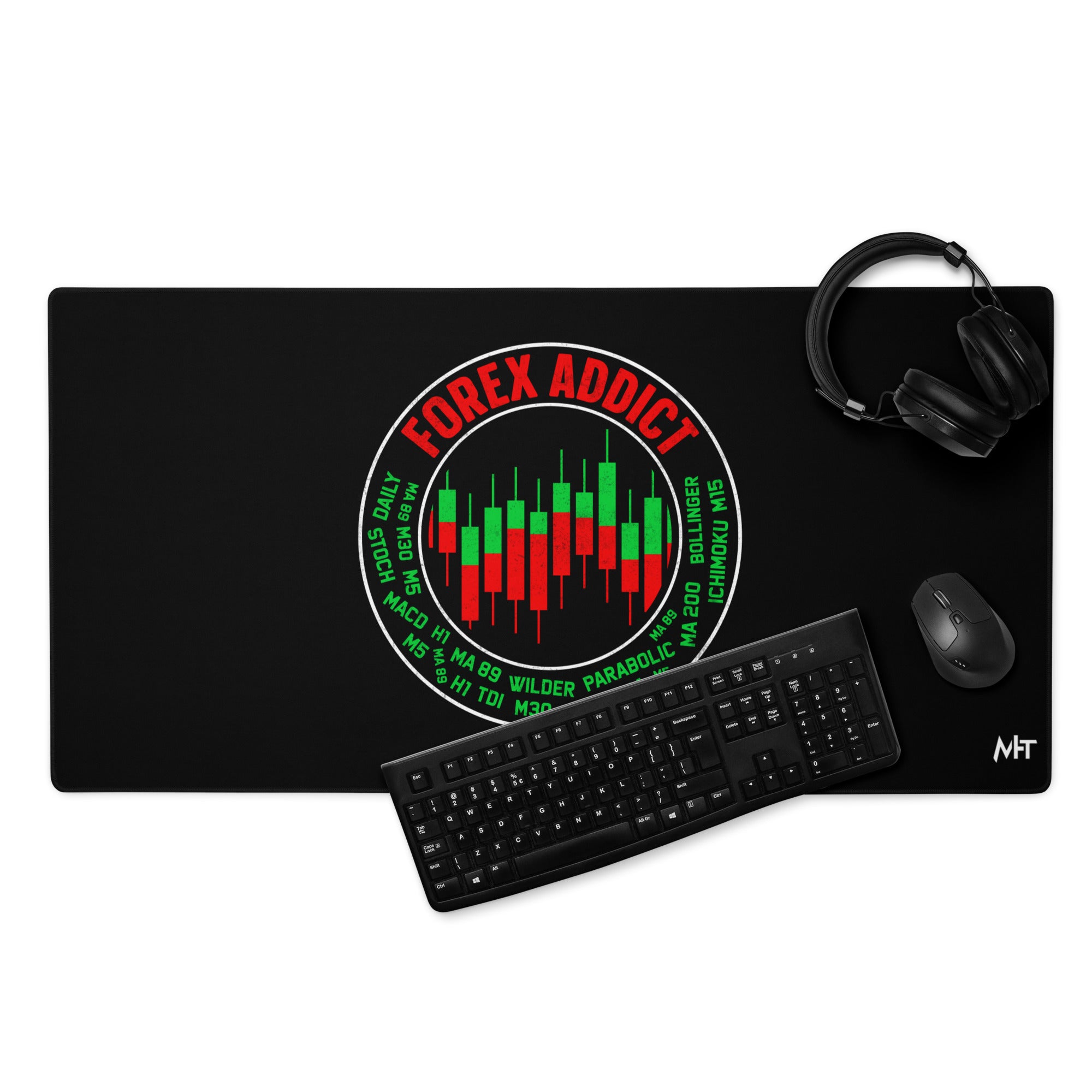 Forex Addict ( RK ) - Desk Mat – MyHackerTech