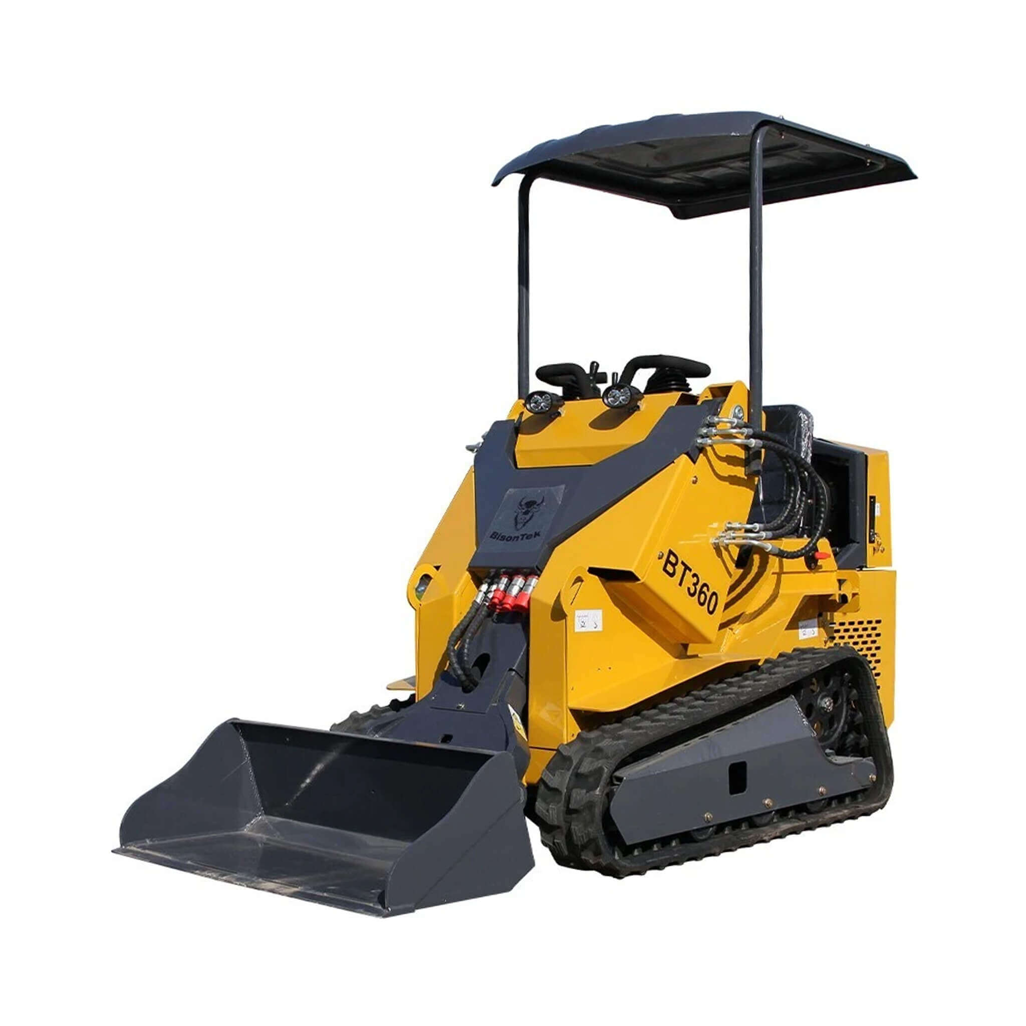 heavy-duty-mini-skid-steer-tracked-loader-crawler-with-bucket-sak39817 ...