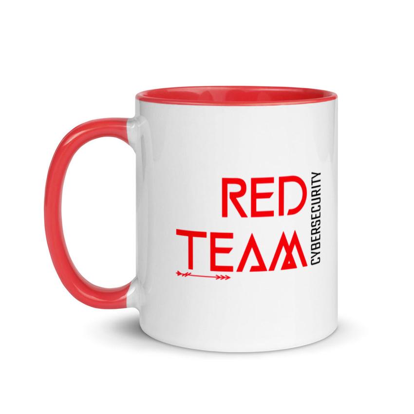 Cyber Security Red Team v4 - Mug with Color Inside – MyHackerTech