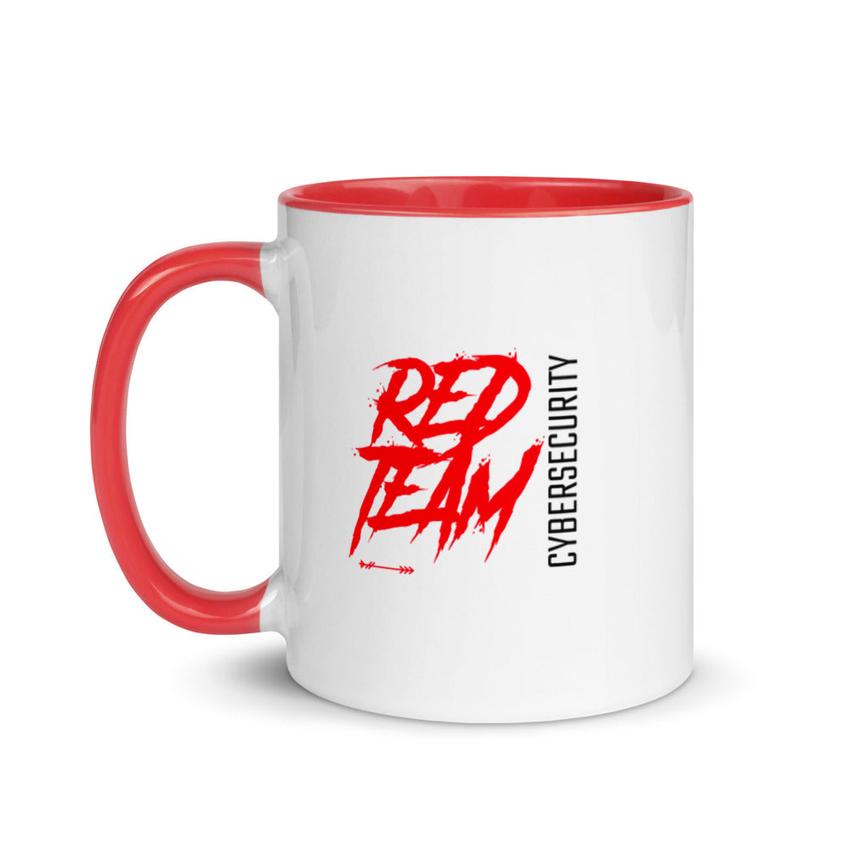 Cyber Security Red Team V10 - Mug with Color Inside – MyHackerTech